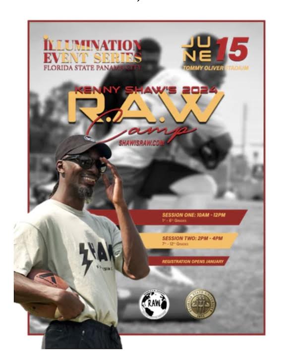 SHAW IS RAW PANAMA CITY CAMP 2 - 7TH -12 GRADE – ShawIsRawShop
