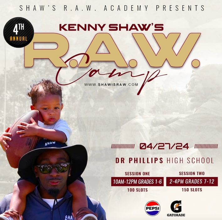 SHAW IS RAW ORLANDO CAMP 1 - 1ST -6TH GRADE – ShawIsRawShop
